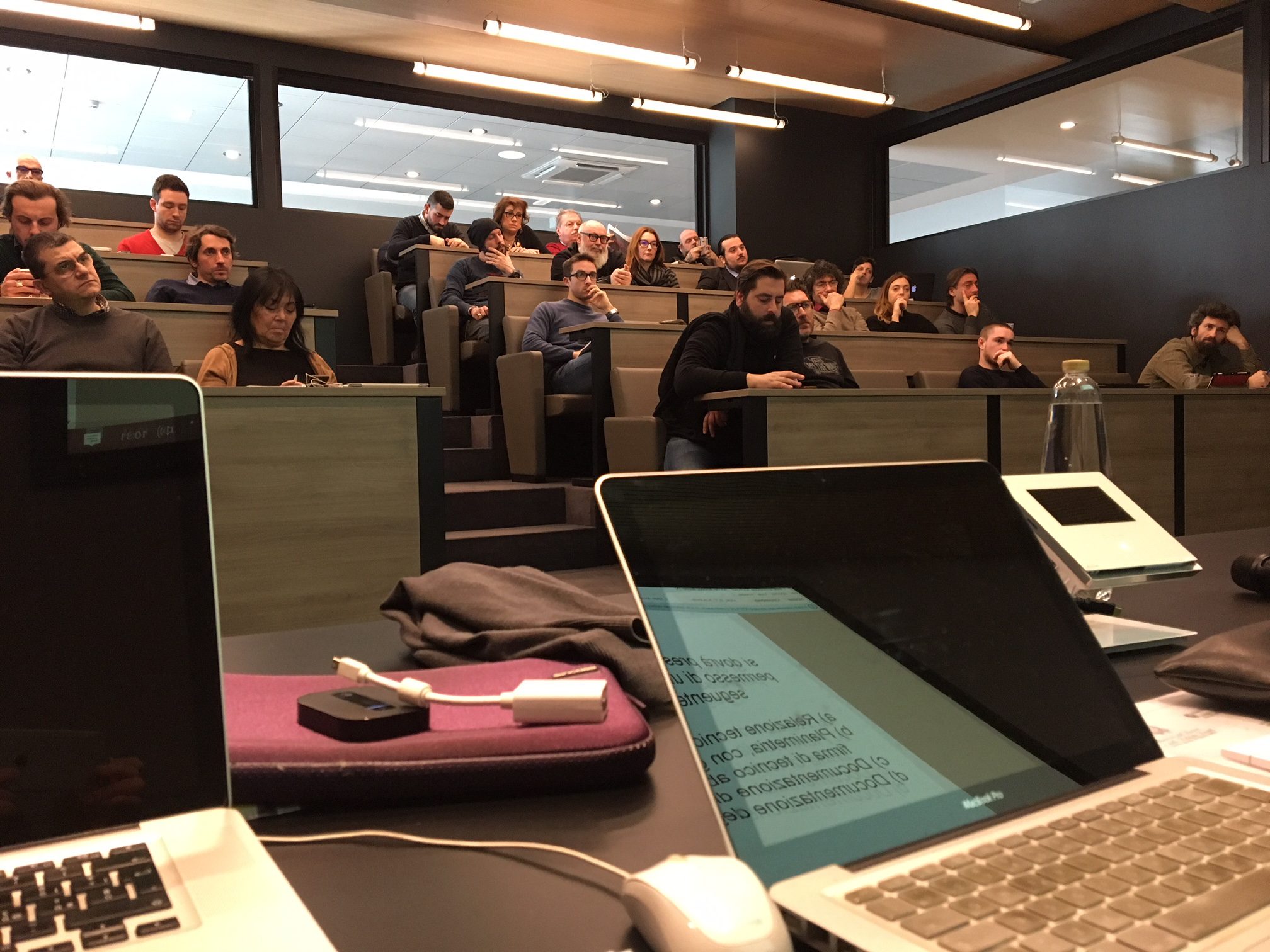 Docenza a RCF Audio Academy | Reggio Emilia 2018・2019 • Sigfrida